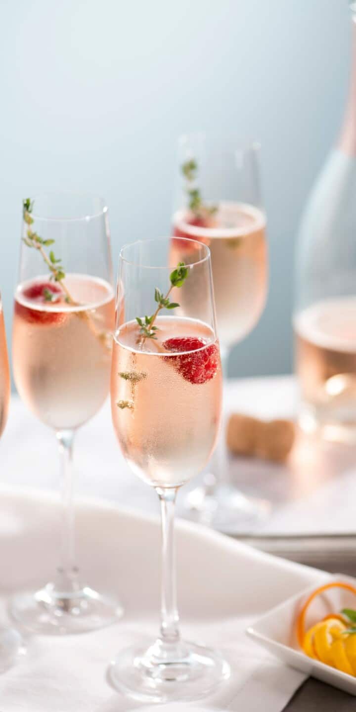 Vodka Champagne Cocktail - Easy and Delish