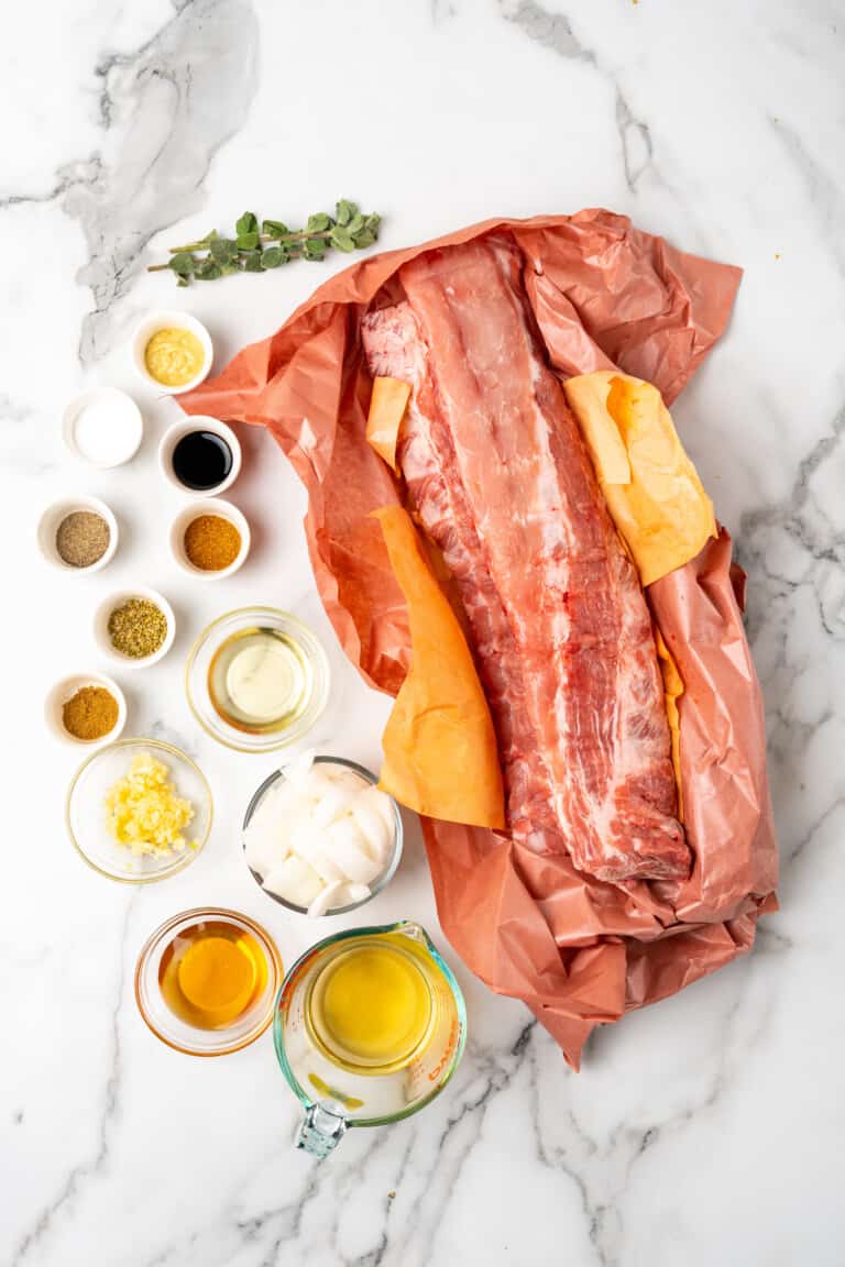 Oven Baked Pork Ribs (Brazilian-Style) - Easy and Delish