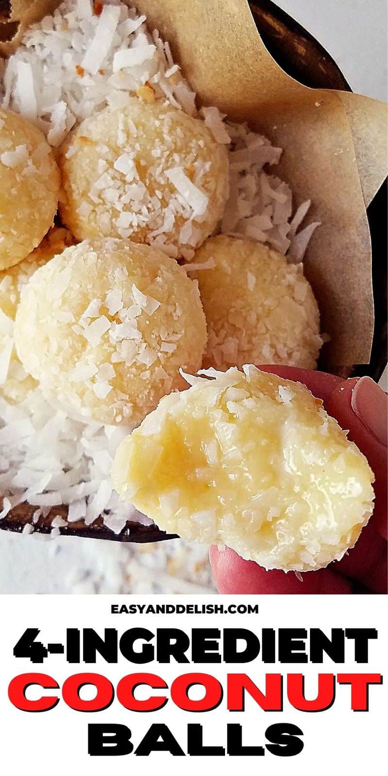 Brazilian Coconut Kisses (Beijinhos de Coco) - Easy and Delish