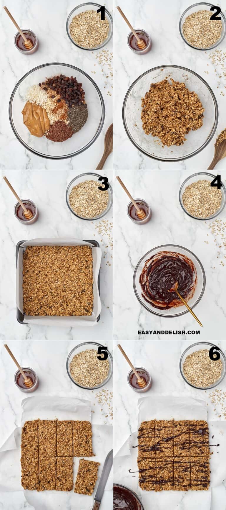 Healthy Homemade Energy Bars - Easy and Delish