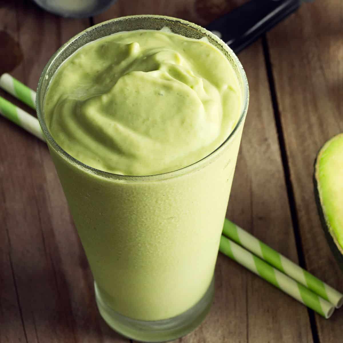 Avocado Smoothie (Keto/High-Protein) - Easy and Delish