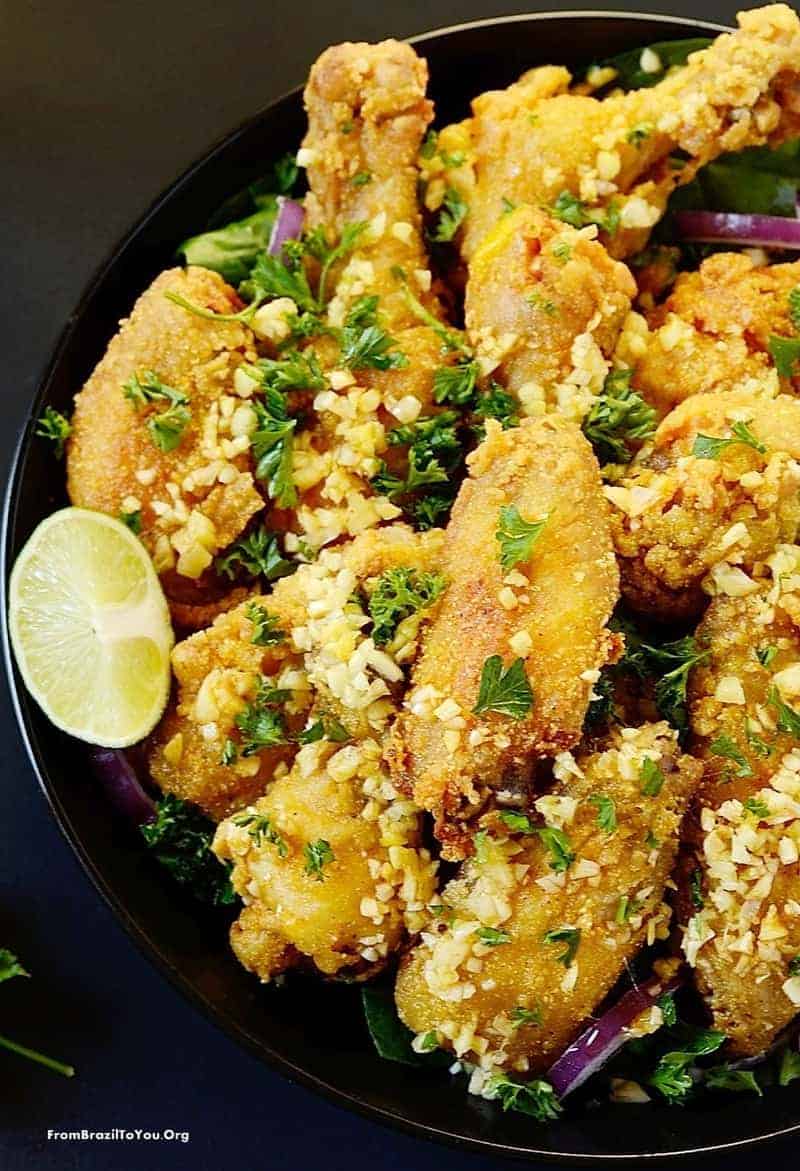 Brazilian Fried Chicken Bites (Frango a Passarinho) - Easy and Delish