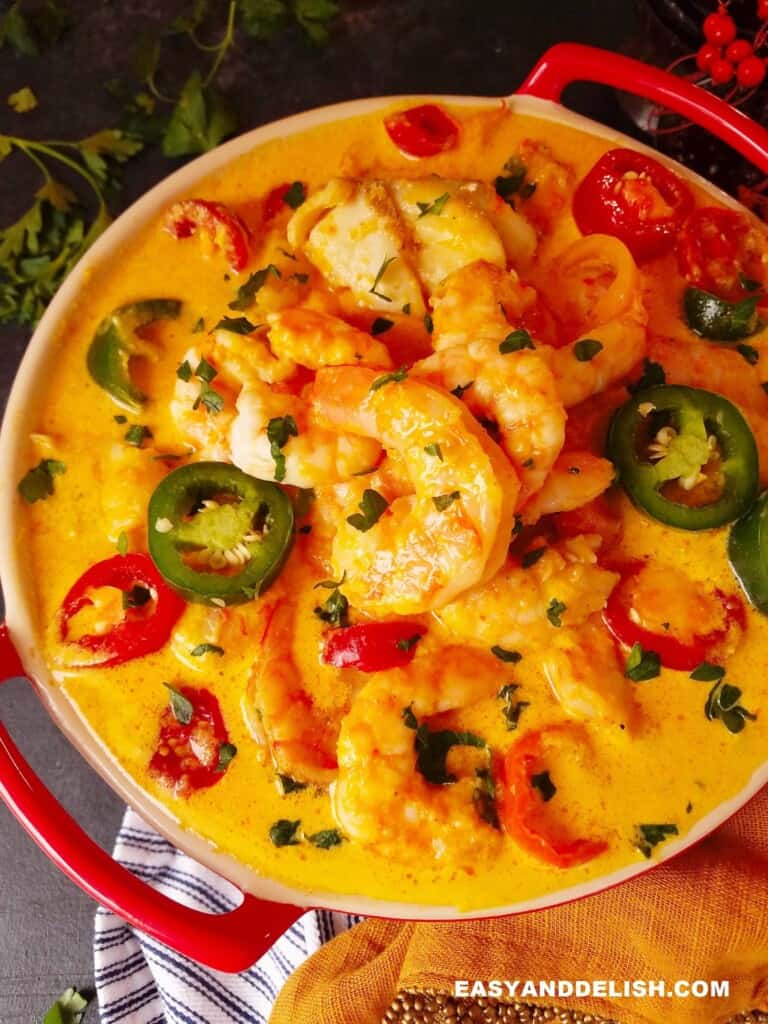 Moqueca (Authentic Brazilian Seafood Stew Recipe) - Easy and Delish