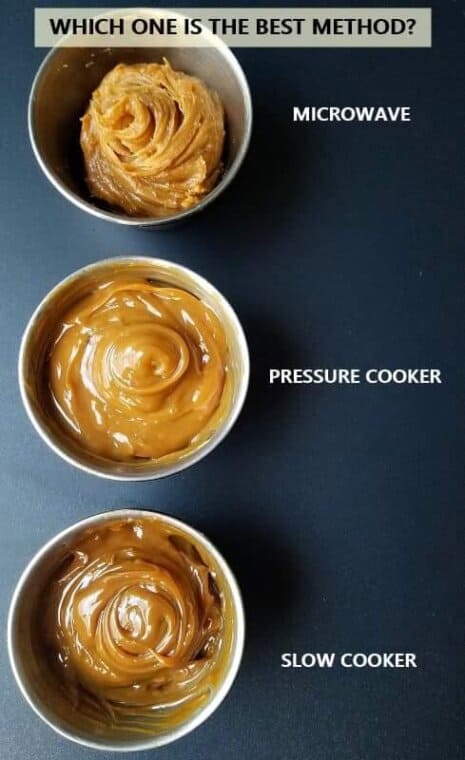 Dulce de Leche (Microwave, Pressure Cooker, & Slow Cooker) : Easy and ...