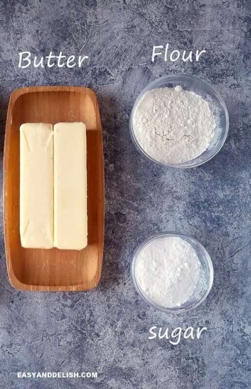 How to Make Shortbread Cookies (Easy, 3-Ingredient) - Easy and Delish