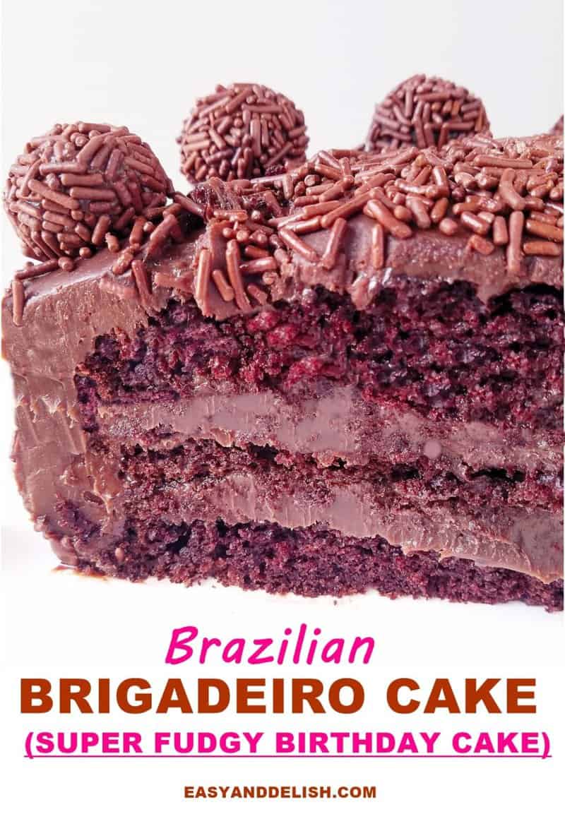 Brigadeiro Cake Recipe - Easy and Delish