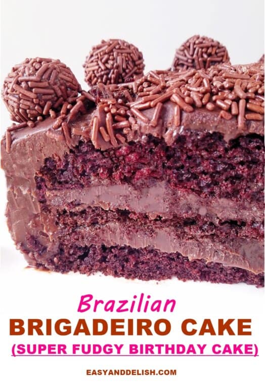 Brigadeiro Cake Recipe - Easy and Delish