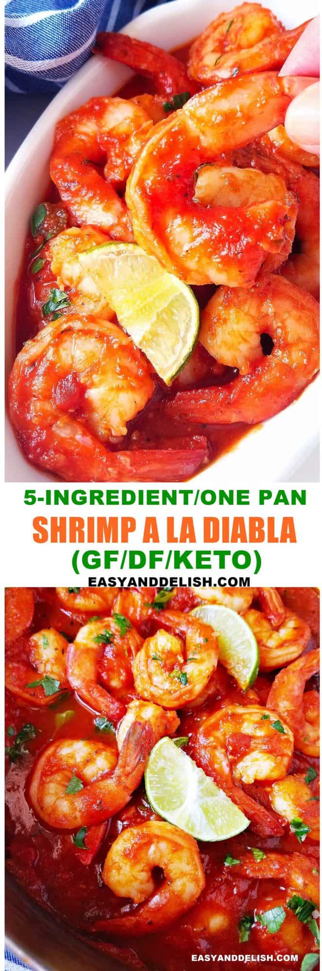 5-Ingredient Shrimp a la Diabla (Camarones a la Diabla) - Easy and Delish