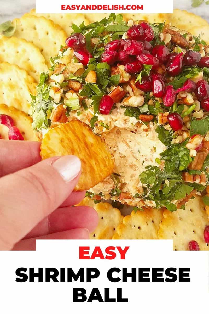 Shrimp Cheese Ball Recipe - Easy and Delish