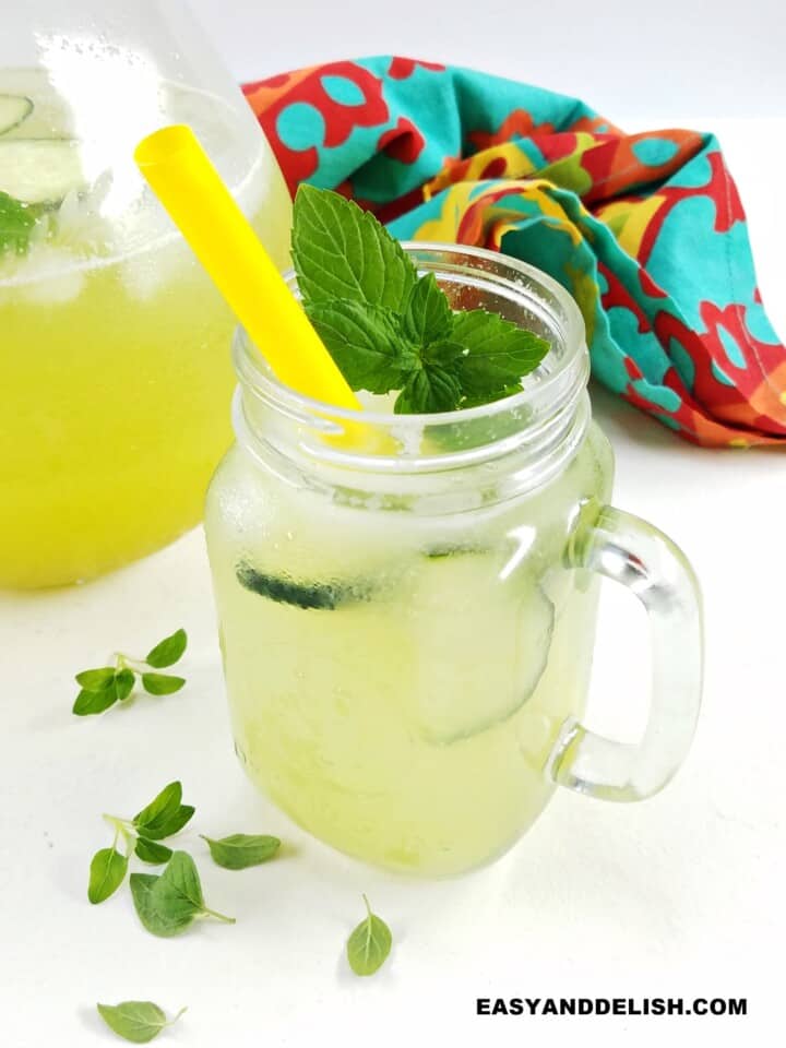 Cucumber Water (Detox + Low-Calorie) - Easy and Delish