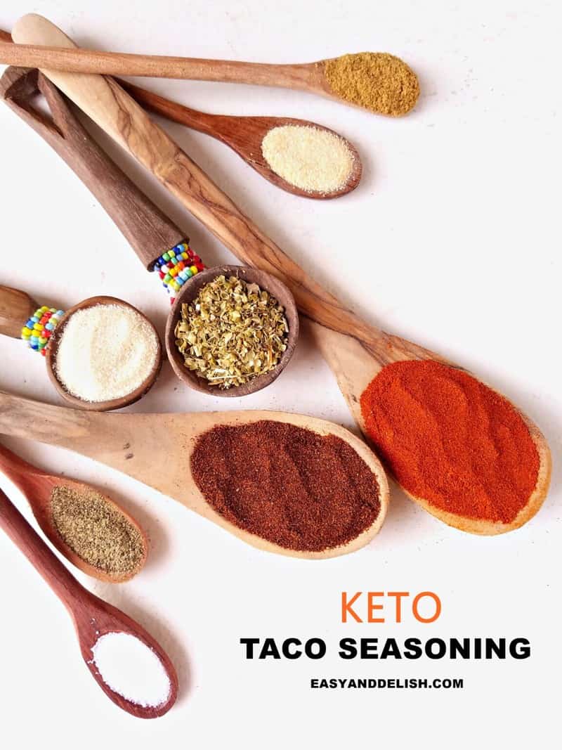 Keto Taco Seasoning (Homemade) - Easy and Delish
