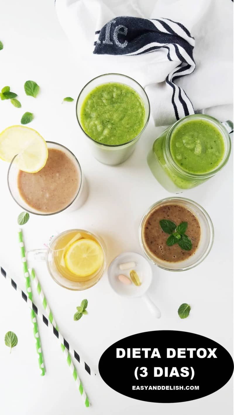 Dieta Detox (3 Dias) para Emagrecer