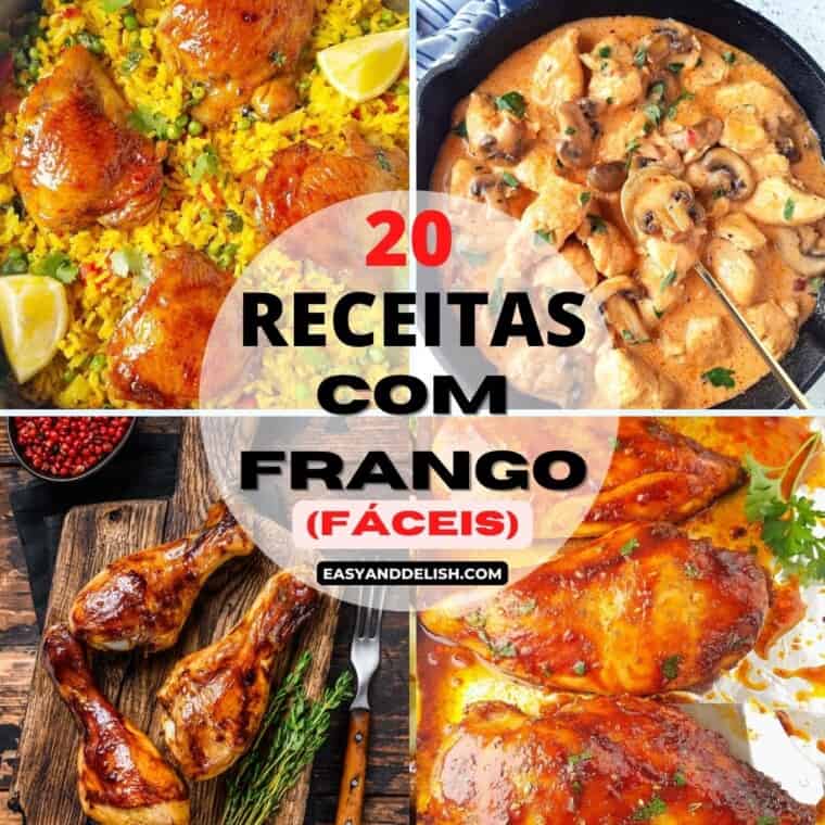 20 Receitas com Frango (Fáceis e Fit)