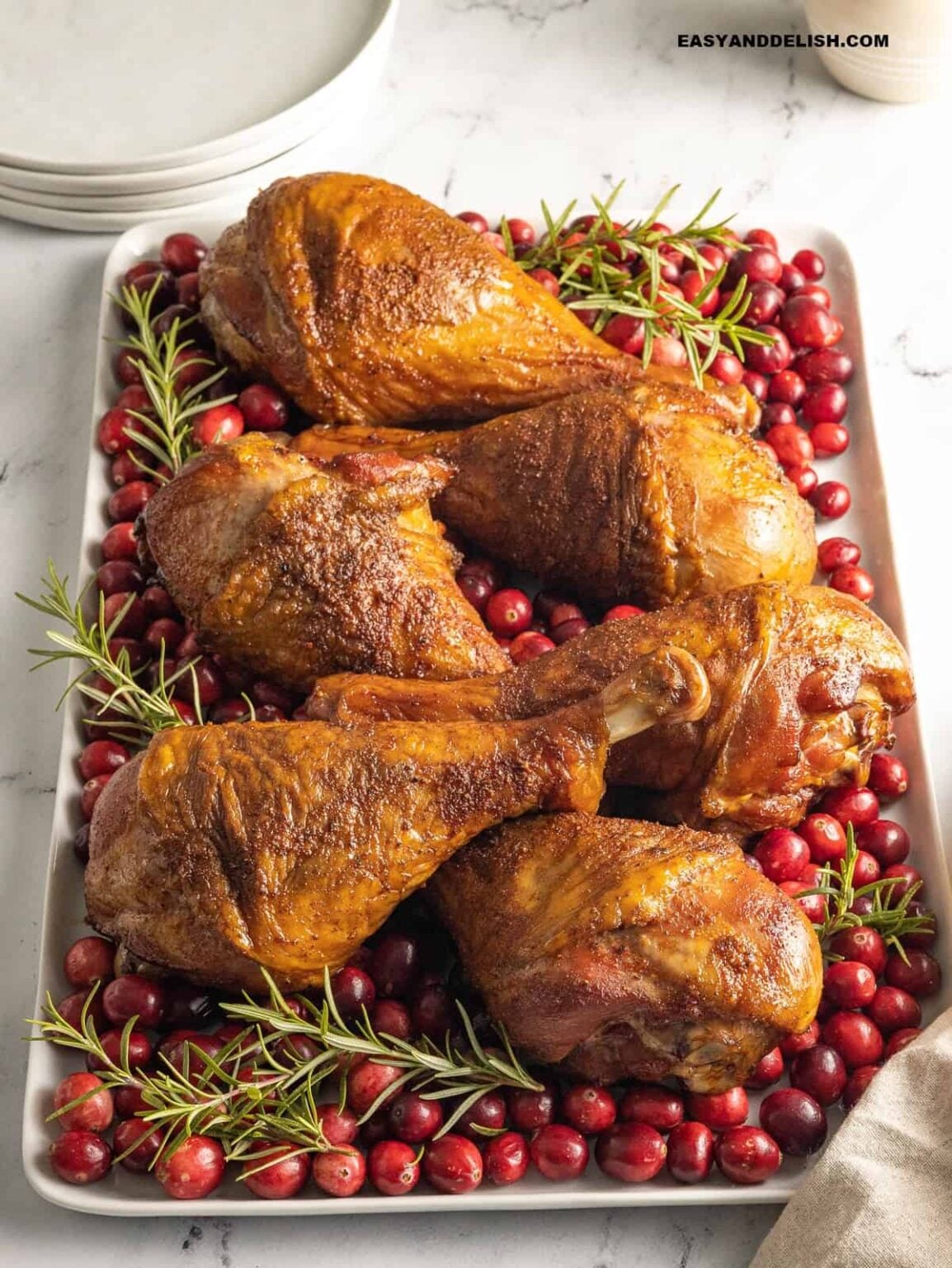 Smoked Turkey Legs - Easy and Delish