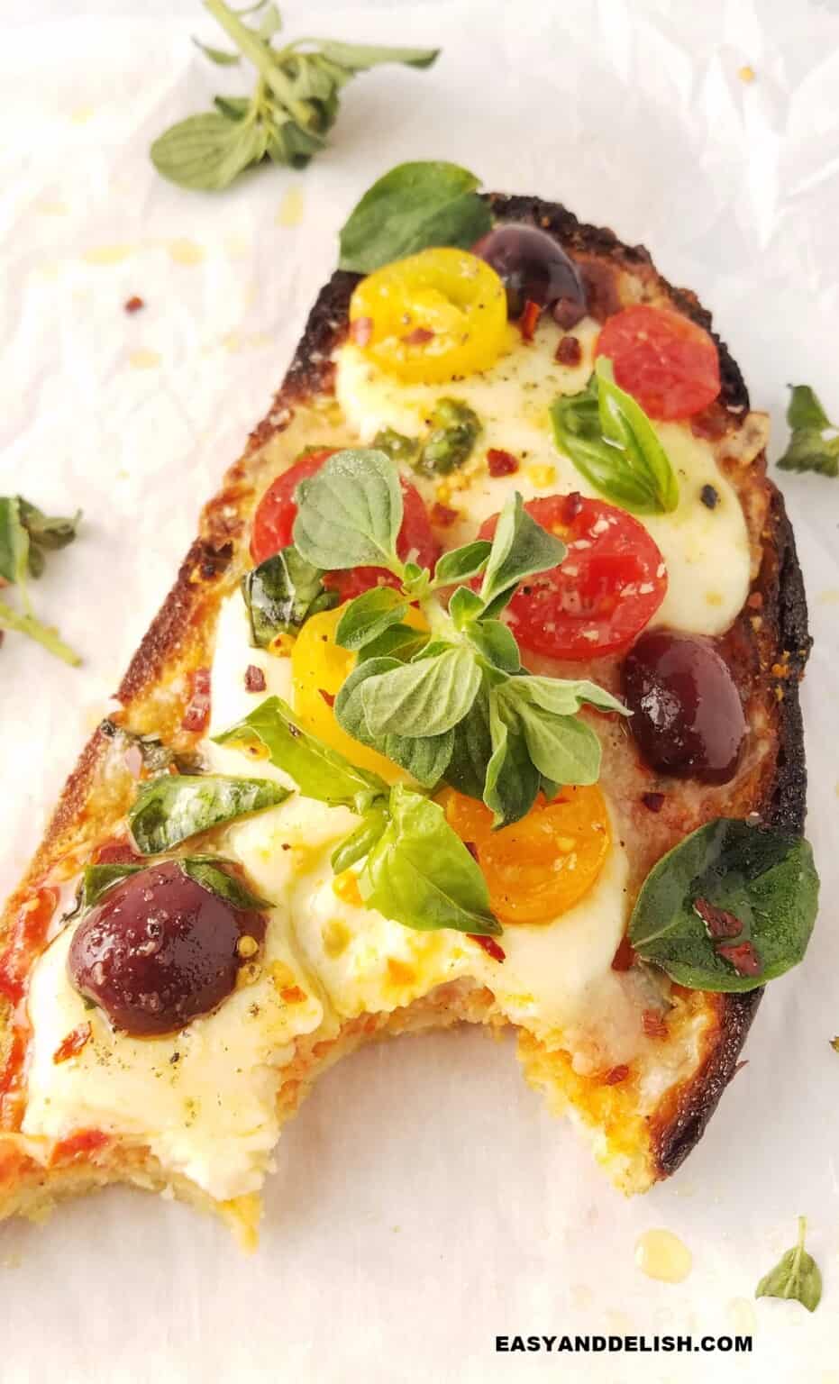 Pizza Toasts - Easy and Delish