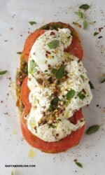 Burrata Toast - Easy and Delish