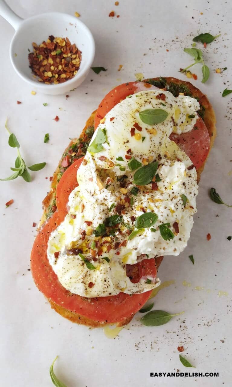 Burrata Toast - Easy and Delish