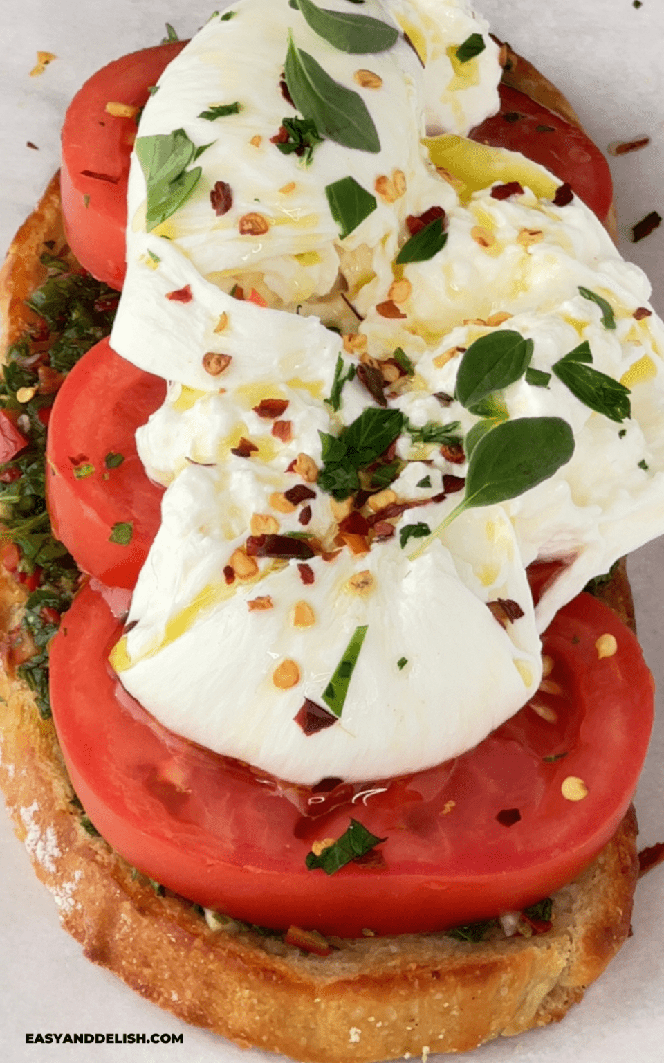 Burrata Toast - Easy and Delish
