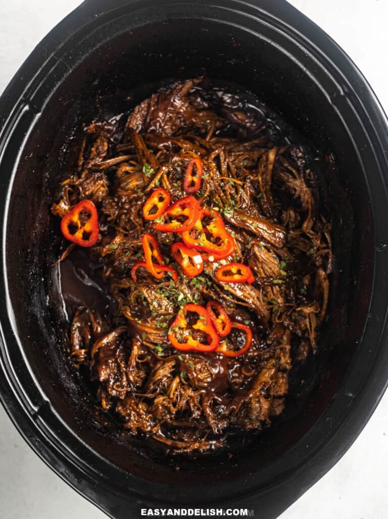 Pulled Brisket (Slow-Cooked) - Easy and Delish