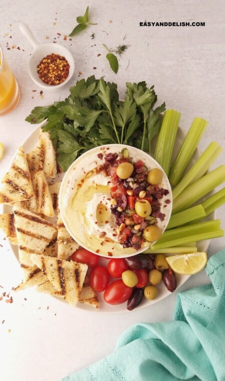 Whipped Ricotta Dip - Easy and Delish