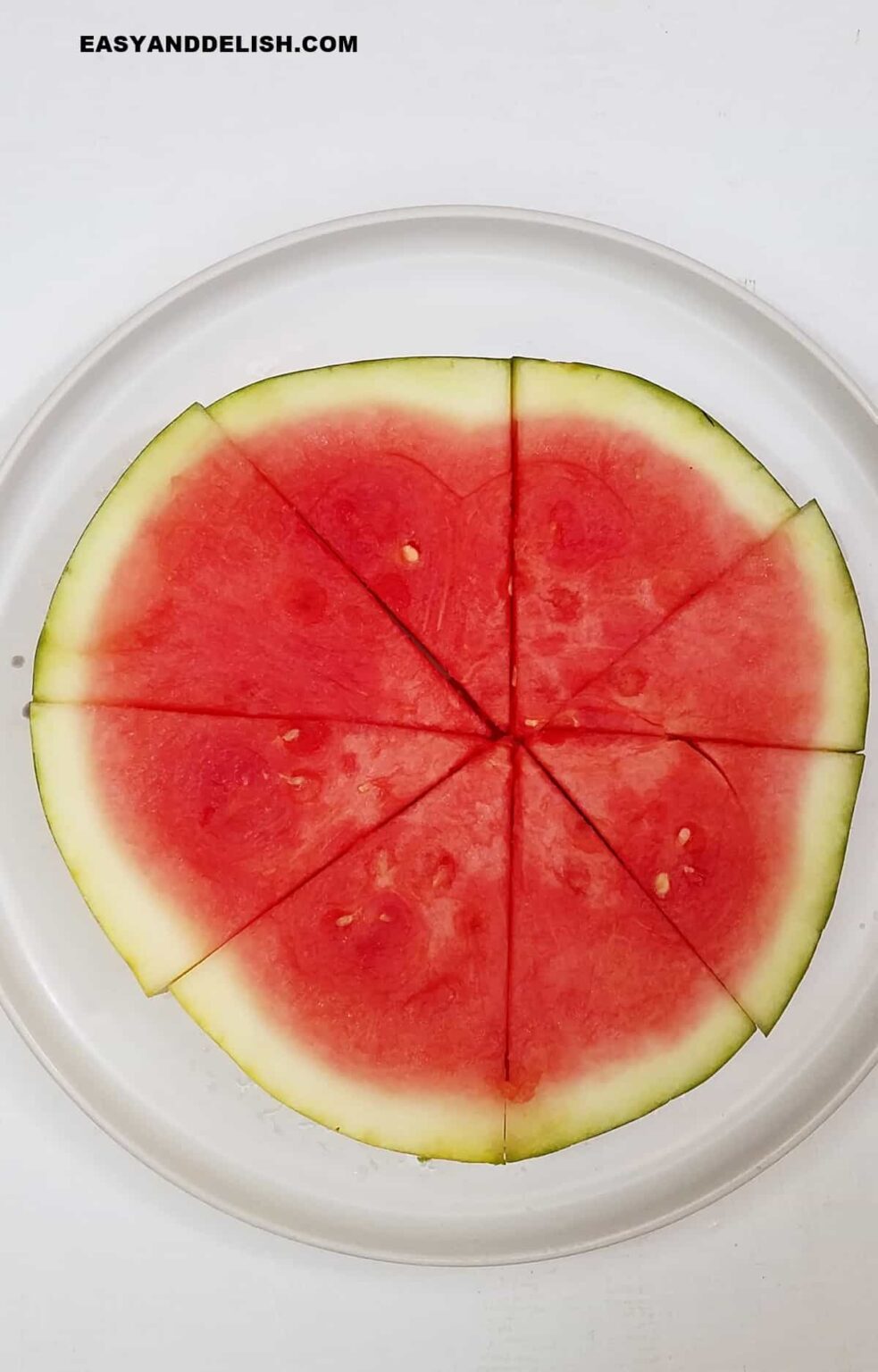 Watermelon Pizza - Easy and Delish