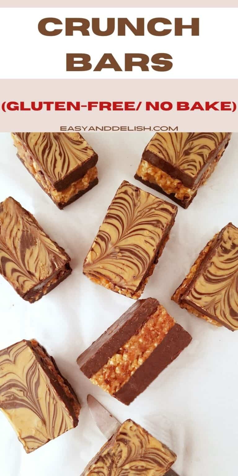 Homemade Crunch Bars - Easy and Delish
