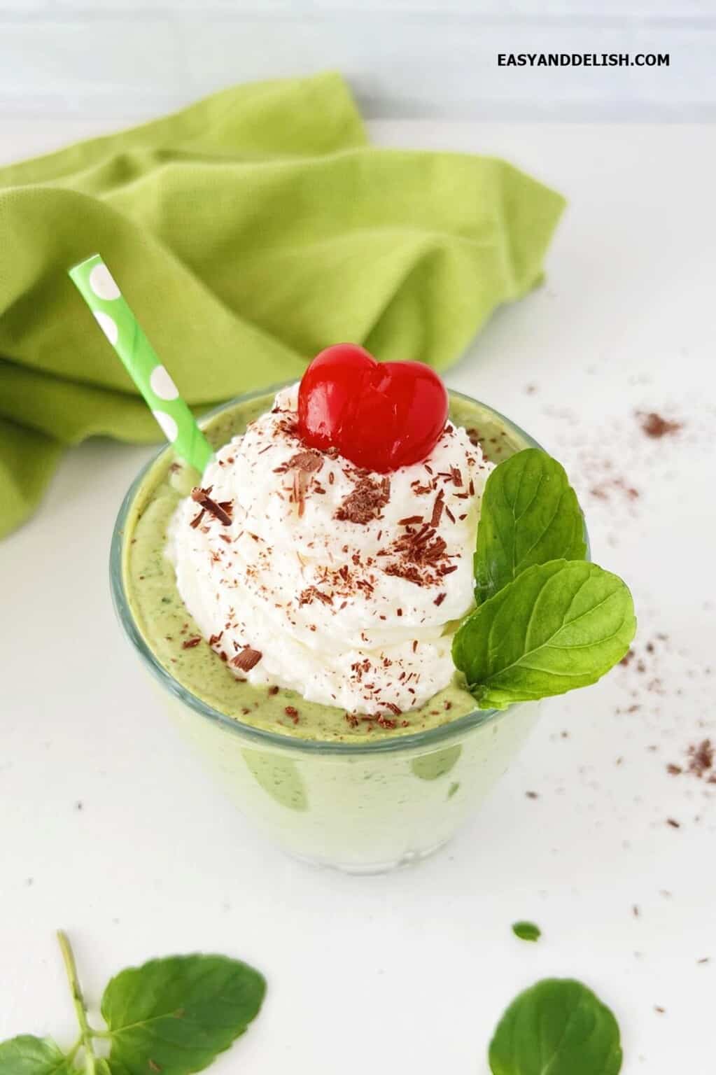 Shamrock Protein Shake - Easy and Delish